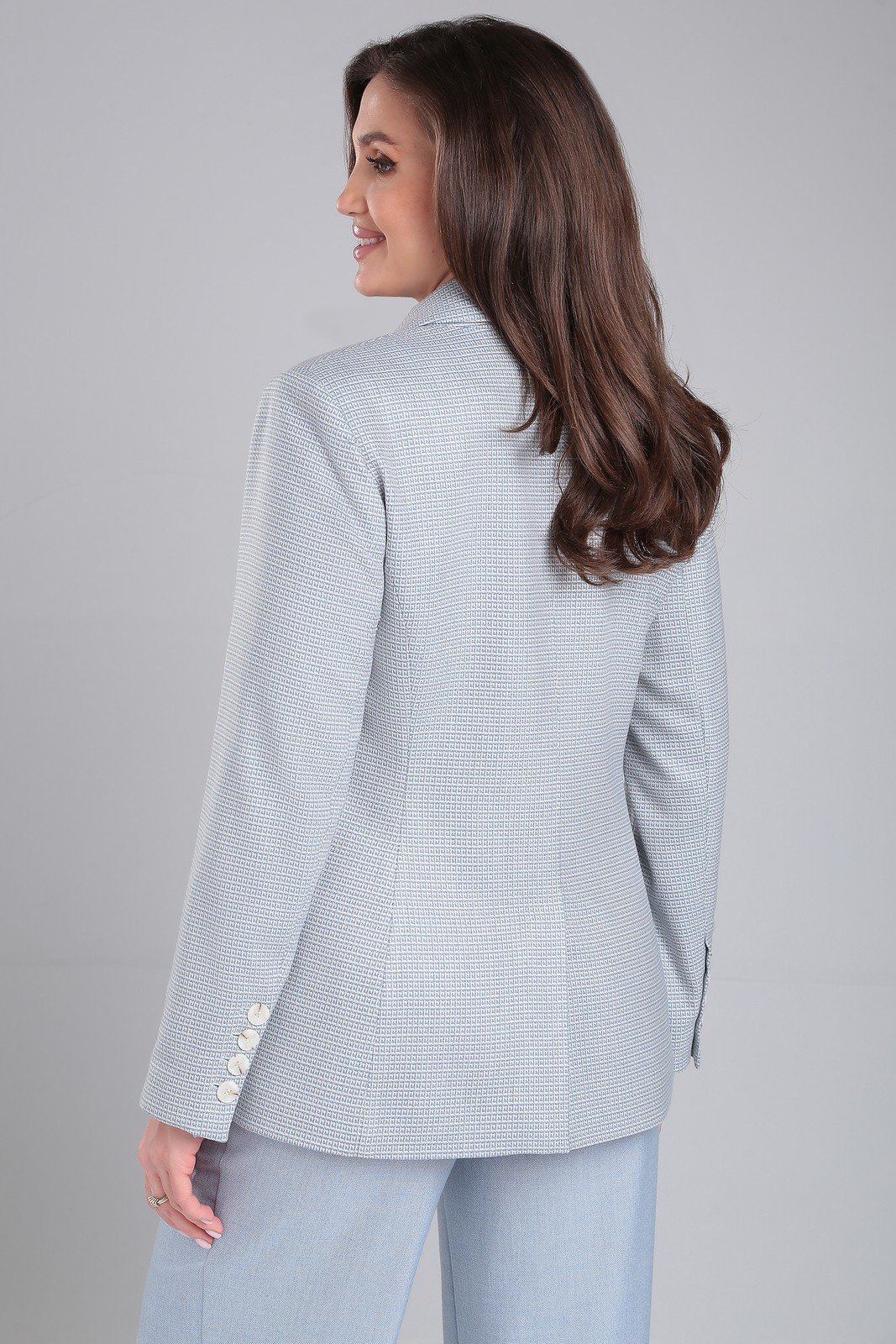 Жакет 11347 голубая лапка LeNata купить в интернет магазине | в наличии